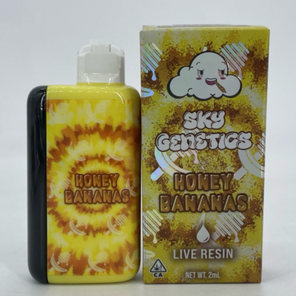 Sky Genetics V2 Disposable Carts Honey Bananas - Official Sky Genetics